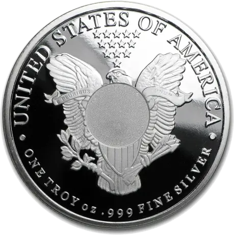 1 oz Morgan Head Round | Plata